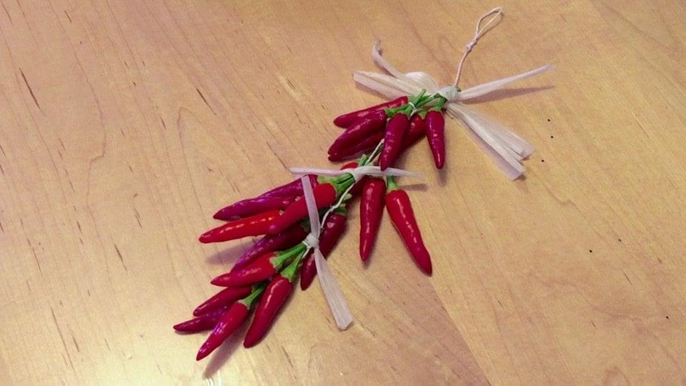 How to make Ristras - Chili Pepper Strings | The Practical Herbalist